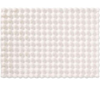 Douceur d'Int&eacute;rieur Tapis Mounty 120 x 170 cm - imitation fourure - Blanc