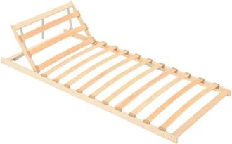 vidaXL Lattenrost mit 13 Latten Verstellbares Kopfteil 90x200 cm Vidaxl