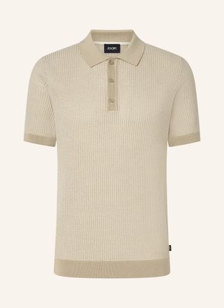 Joop Strick-Poloshirt Brianoro beige