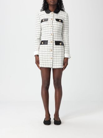 Self Portrait Kleid SELF-PORTRAIT Damen Farbe Wei&szlig;