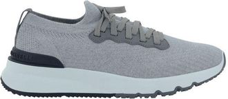 Brunello Cucinelli Cotton Sneakers - Gray