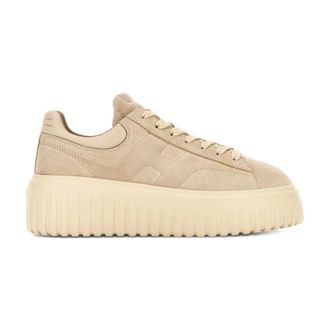 Hogan H-Stripes Baskets - Femme - Chaussures - Beige - Taille: 40 EU