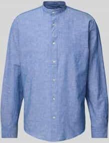 Selected Regular Fit Freizeithemd aus Baumwoll-Leinen-Mix Modell REGNEW