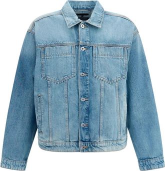 7 For All Mankind Relaxed Trucker Jacket - - Jackets - Herren - Blau - L
