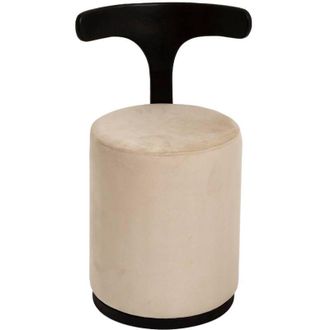Made In Meubles Petit Fauteuil blanc en manguier Adonis
