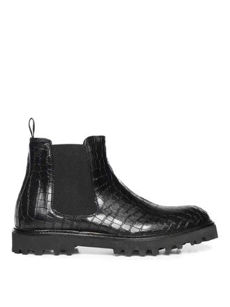 Giuliano Galiano Stiefel - Schwarz