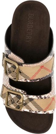 Burberry Urchin Sandals - Brown