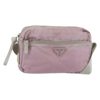 Prada Pre-owned Nylon Cross Body Bag - - Pre-owned - Damen - Rosa - ONE SIZE