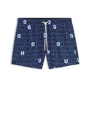 HUGO BOSS Hommes Tortuga Short de Bain &agrave; Cordon de Serrage et Logo imprim&eacute;