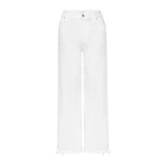Frame Denim Le Slim Palazzo Crop - - Jeans - Damen - Wei&szlig; - W25