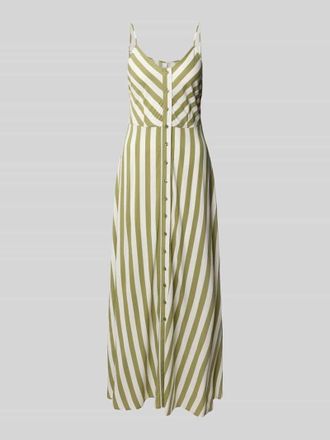 Vero Moda Maxikleid aus Viskose mit Knopfleiste