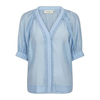 Copenhagen Muse Damen, Blusen & Hemden, Blau, MGr&ouml;&szlig;e