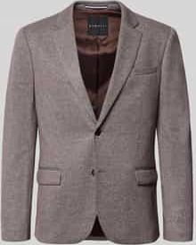 Bugatti Slim Fit Sakko mit Baumwoll-Anteil