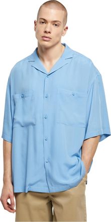 Urban Classics Herren Hemd Oversized Resort Shirt horizonblue XXL