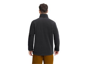 Jack Wolfskin Fleecejacke Taunus 200 Full Zip (warm, optimale Bewegungsfreiheit) schwarz Herren