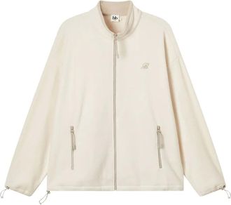 B+ab Fleecejacke mit Reißverschluss - Nude