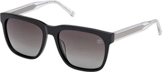 Timberland Homme, Accessoires, Noir, Taille: 56 MM Lunettes de soleil carr&eacute;es