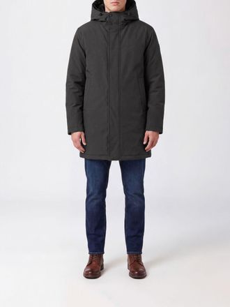 Herno Knielanger Parka aus Polyester mit verstellbarer Kapuze und Fleecefutter