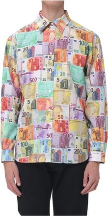 Moschino Camicia Banconote - - Shirts - Herren - Mehrfarbig - S