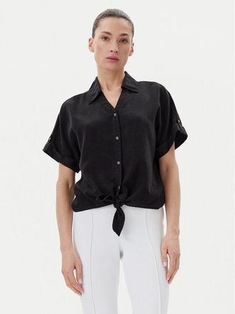 Vero Moda Hemd Fleur 10326059 Schwarz Regular Fit
