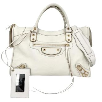 Balenciaga Pre-owned Sac bandouli&egrave;re vintage - Femme - Pre-owned - Blanc - Taille: ONE Size