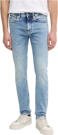 Calvin Klein Herren Jeans Hose Skinny Fit mit Stretch, Blau (Denim Light), 30W/33L