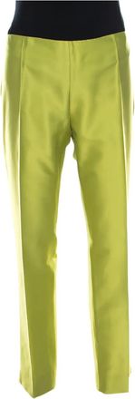 Moschino pantalon à bords contrastants - Vert
