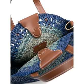 Anya Hindmarch Moraf Top Handle Bag - Blue