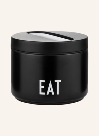 DESIGN LETTERS Design Letters Thermo-Lunchbox Eat Small schwarz