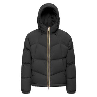 K-Way Quill Fancy Nylon Jacke - - Jackets - Herren - Schwarzk - M