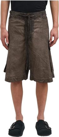Uma Wang UMA Wang, Homme, Shorts, Gris, Taille: M Bermuda Panther