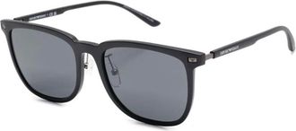 Emporio Armani Homme, Accessoires, Noir, Taille: ONE Size Lunettes de soleil rectangulaires