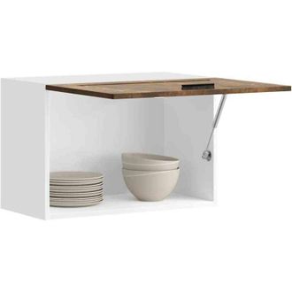vidaXL K&uuml;chen-H&auml;ngeschrank Porto R&auml;uchereiche Holzwerkstoff vidaXL