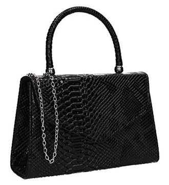 Swankyswans Lucy, Pochette Femme, Noir, Small