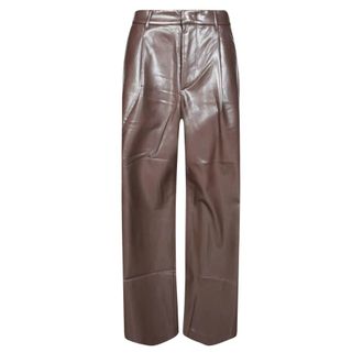 Andamane Sasha Boyfriends Hose - - Trousers - Damen - Braun - XS