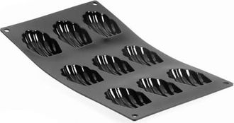 De Buyer DE 1966.01 BUYER Silikon-Formen, schwarz, 27.9 x 20.1 x 10.9 cm