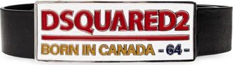 Dsquared2 Homme, Accessoires, Noir, Taille: 90 CM Leather Belt