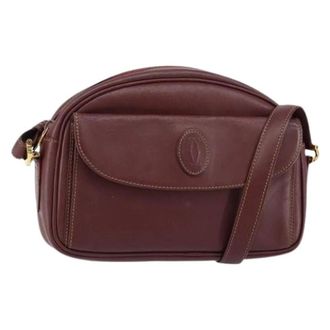 Cartier Sac bandouli&egrave;re Vintage Pre-owned - Femme - Pre-owned - Rouge - Taille: ONE Size