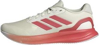 adidas Adidas Femme Runfalcon 5 Running Shoes, Off White/preloved Scarlet/Dash Grey, 41 1/3 EU