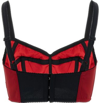 Dolce & Gabbana Bustier Top - Red