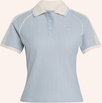 adidas Originals Adidas Originals Tweed-Poloshirt blau