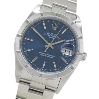 Rolex Montre-bracelet vintage Pre-owned - Homme - Pre-owned - Bleu - Taille: ONE Size