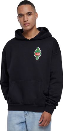Mister Tee Herren Kapuzenpullover Santa Monica Heavy Oversize Hoody Black 3XL