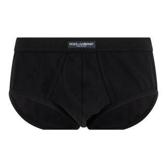 Dolce & Gabbana Einfache Boxershorts mit Logo - - Underwear - Herren - Schwarzk - L