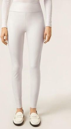 Calzedonia Thermohose In Lederoptik Hautfarben