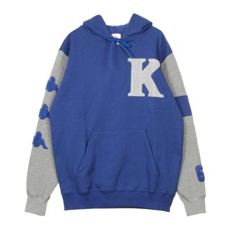 Kappa Hoodie Authentic Style - - Sweatshirts & Hoodies - Herren - Blau - L