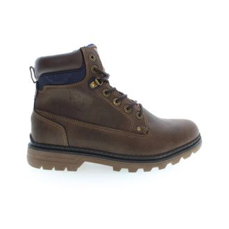 U.S.Polo Association Braune Hohe Stiefel f&uuml;r M&auml;nner - - Shoes - Herren - Braun - 43 EU