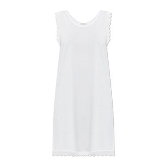 Hanro Femme, V&ecirc;tements de nuit et de d&eacute;tente, Blanc, Taille: 42 FR Inaya Nightdress