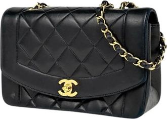 Chanel Pre-owned Cuir sacs-chanel - Femme - Pre-owned - Noir - Taille: ONE Size