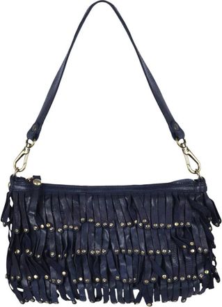 Campomaggi Natalia Umh&auml;ngetasche - - Bags - Damen - Blau - ONE SIZE